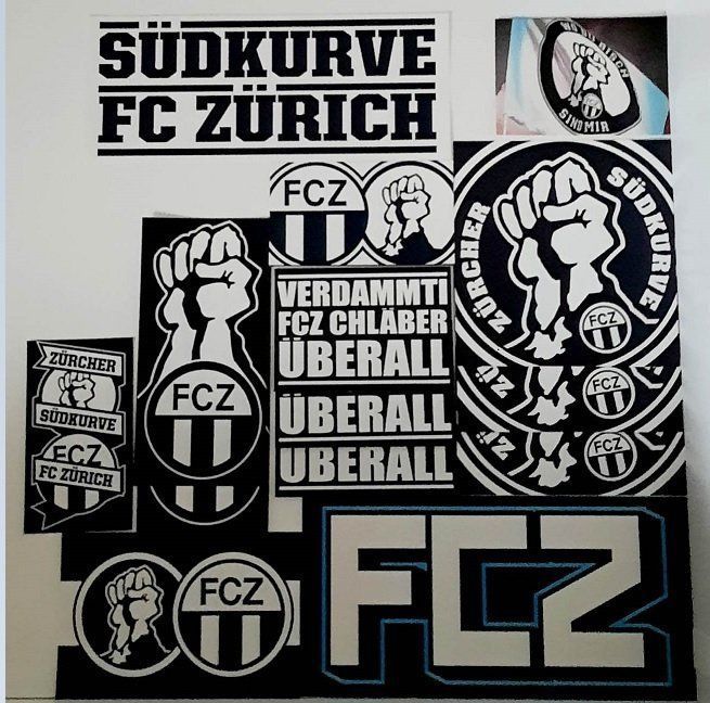 FCZ Südkurve Zürich, 14 Stickers | Kaufen auf Ricardo