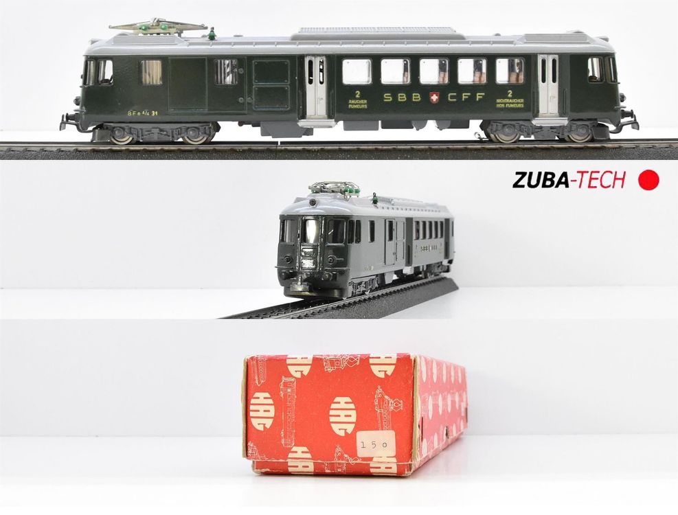 HAG 150 Triebwagen BFe 4/4 SBB H0 WS OVP | Kaufen auf Ricardo