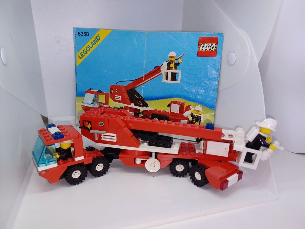 Lego 6358 Snorkel Squad Löschzug Feuerwehr von 1987 | Kaufen auf Ricardo