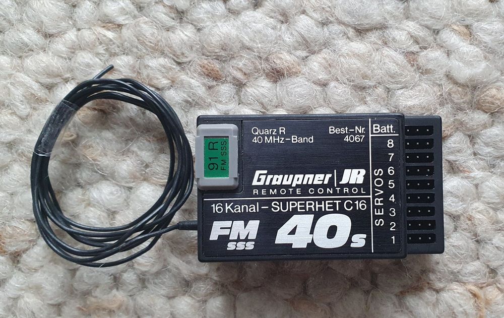 Empfänger Graupner C16 FMsss 40s (40Mhz) | Kaufen auf Ricardo