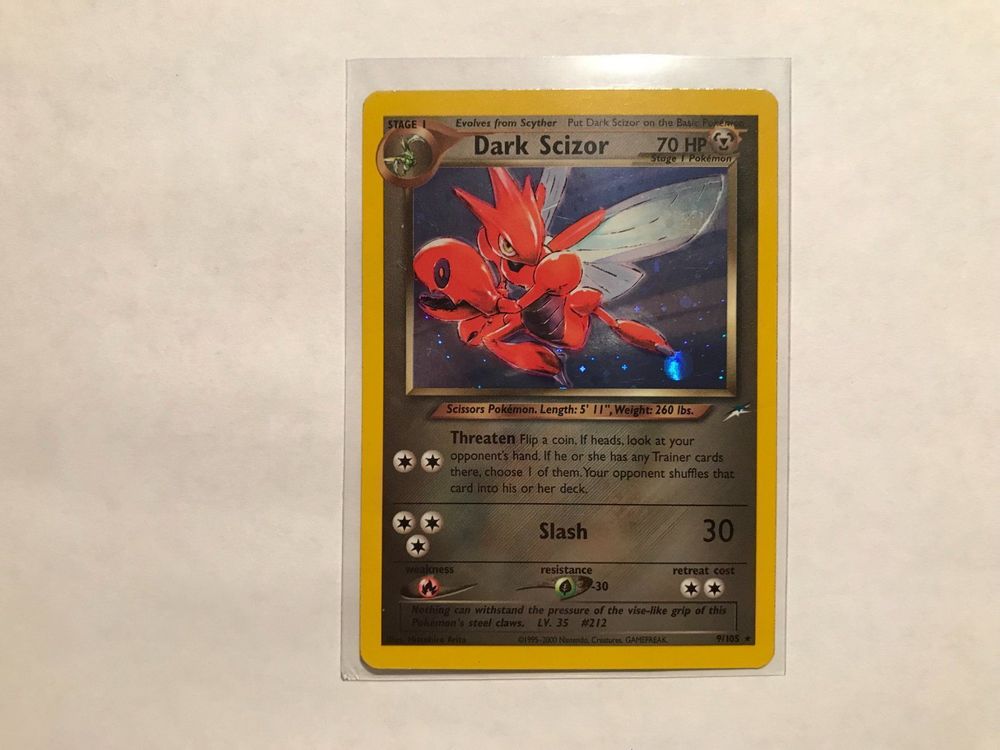 Dark Scizor holo Neo Destiny EN | Kaufen auf Ricardo
