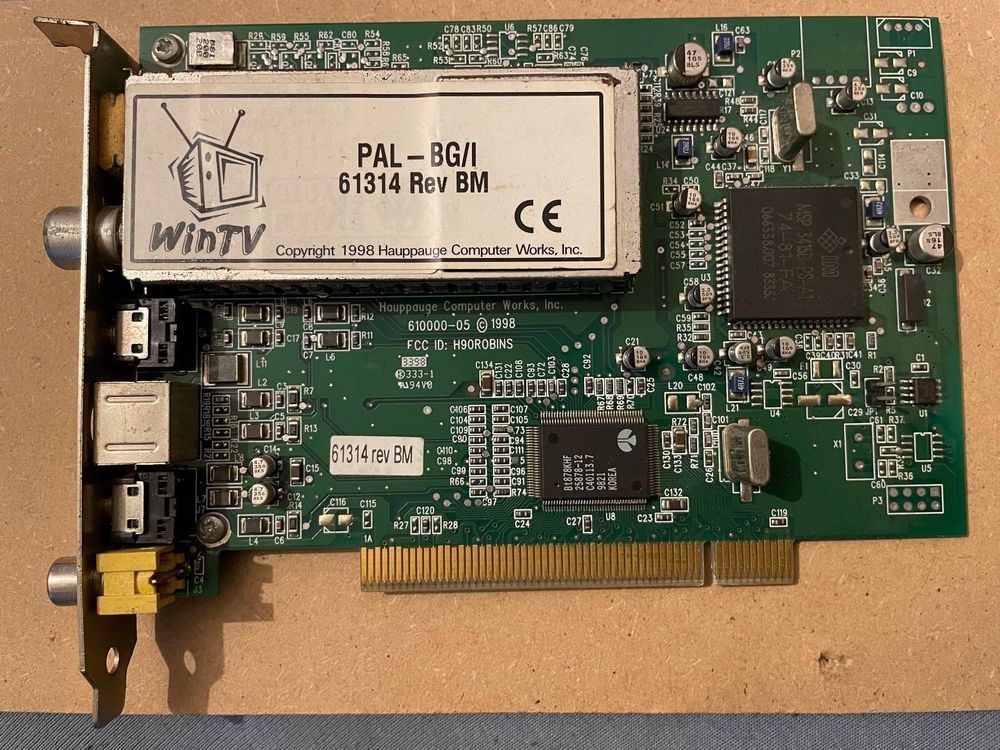 Carte tv wintv pal-big/l 61314 rev bm | Kaufen auf Ricardo