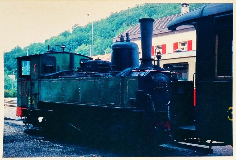 Waldenburg - Bahnhof - Dampflok Waldenburgerbahn | Kaufen auf Ricardo
