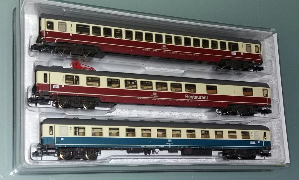 Minitrix 15459 N - Schnellzugwagen-Set - IC 611 Gutenberg | Kaufen auf ...