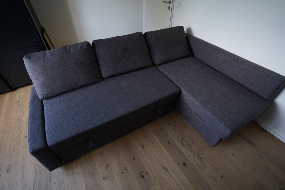 Eckbettsofa mit Bettkasten (Modell Friheten aus der Ikea) | Acheter sur ...