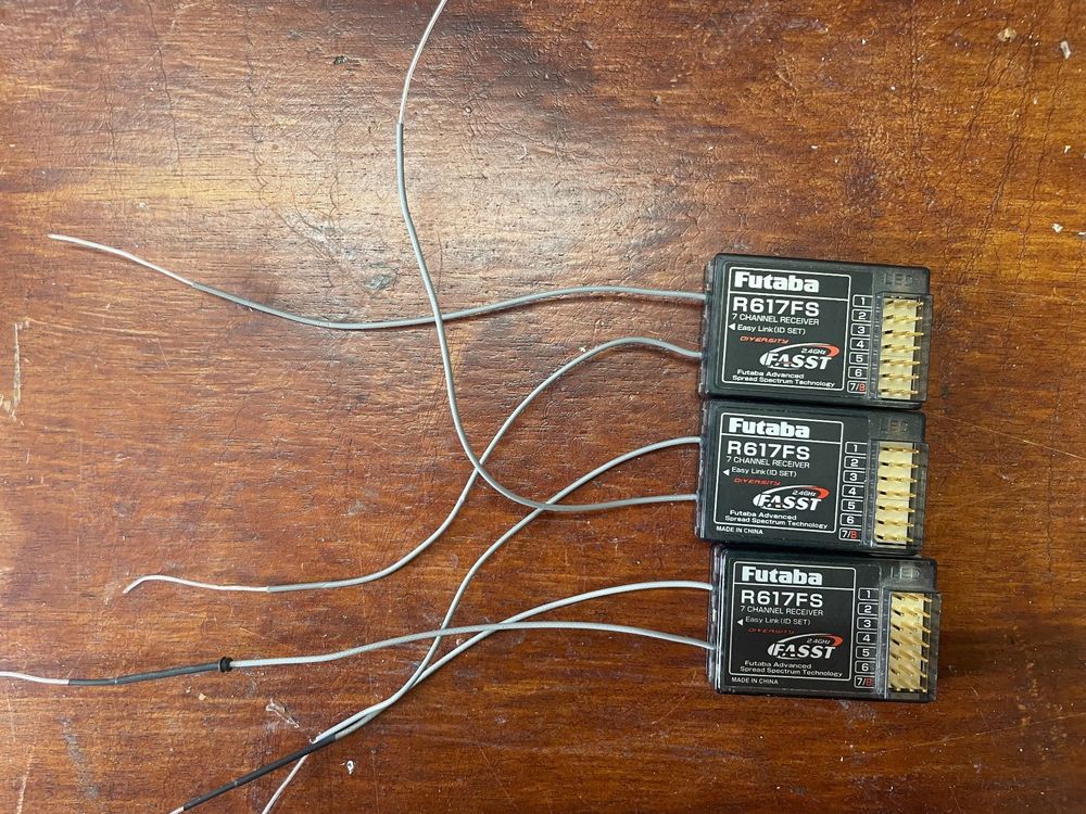 3x futaba r617fs 7 channel receiver | Kaufen auf Ricardo