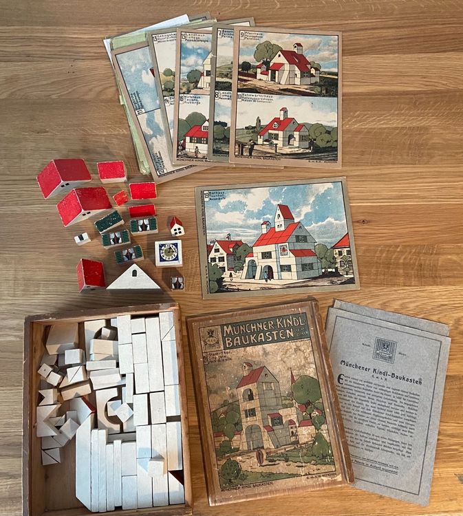 vintage Münchner Kindl Baukasten | Kaufen auf Ricardo