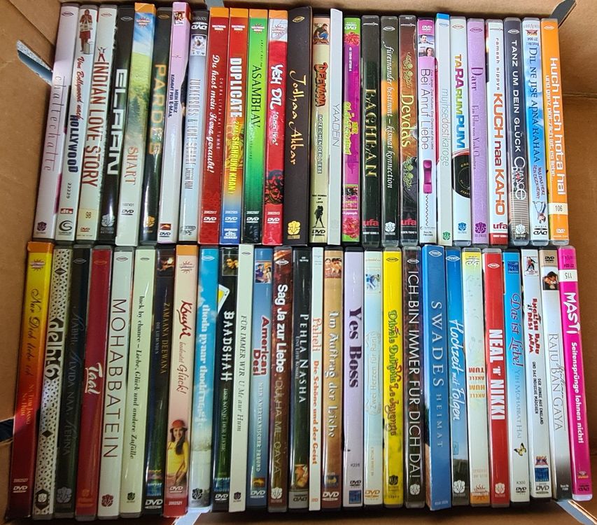 Grosse Bollywood-DVD-Sammlung Teil 1von2 55 Stück ab CHF1.- | Kaufen auf Ricardo