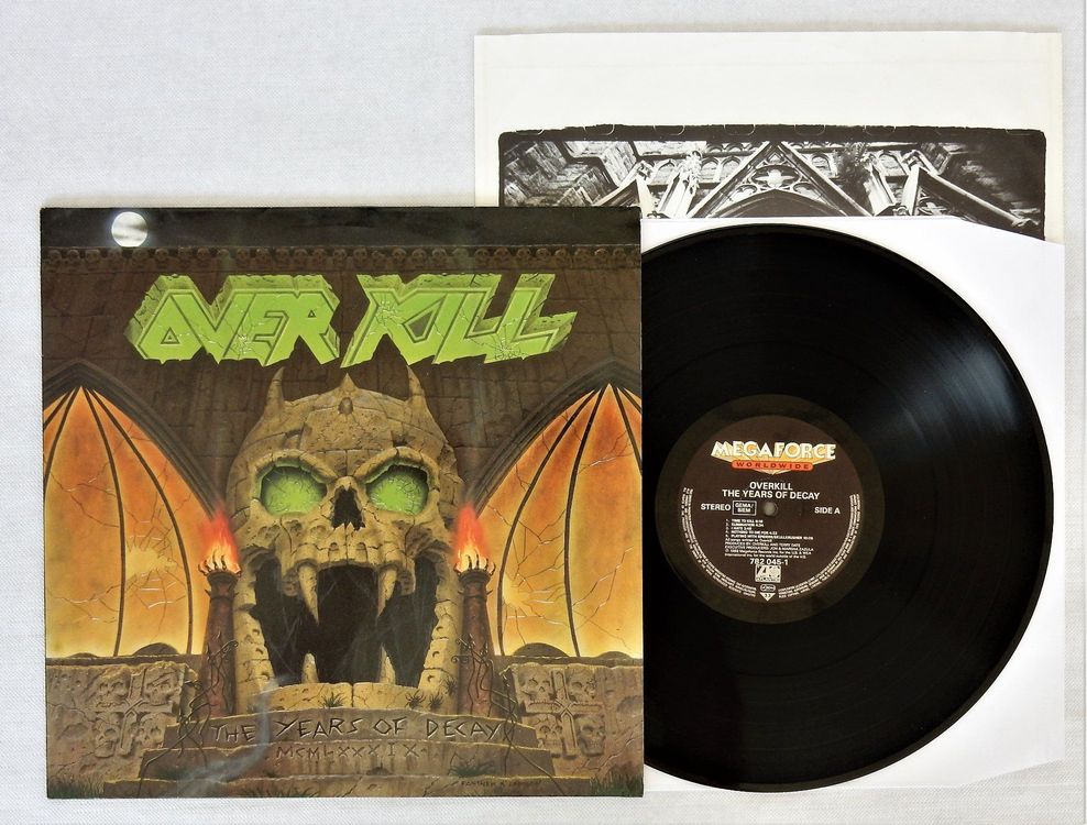 LP Vinyl "Overkill - The Years of Decay" 1989! | Kaufen auf Ricardo