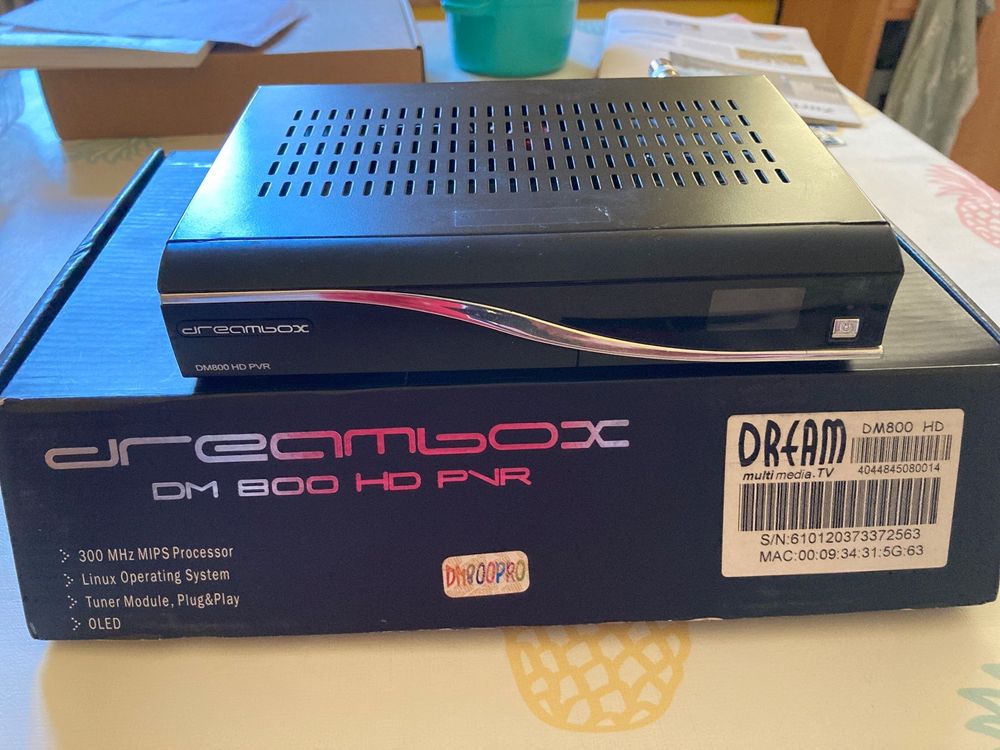 Dreambox DM800 HD PVR | Kaufen auf Ricardo