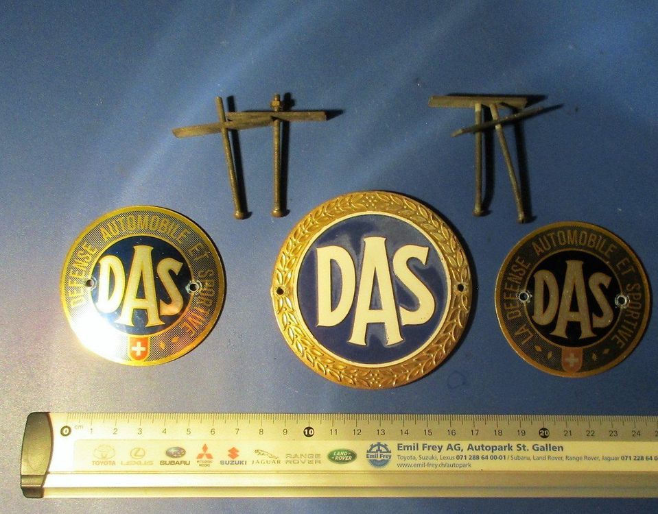 DAS Defense Automobile Sportive Oldtimer Plakette | Acheter sur Ricardo