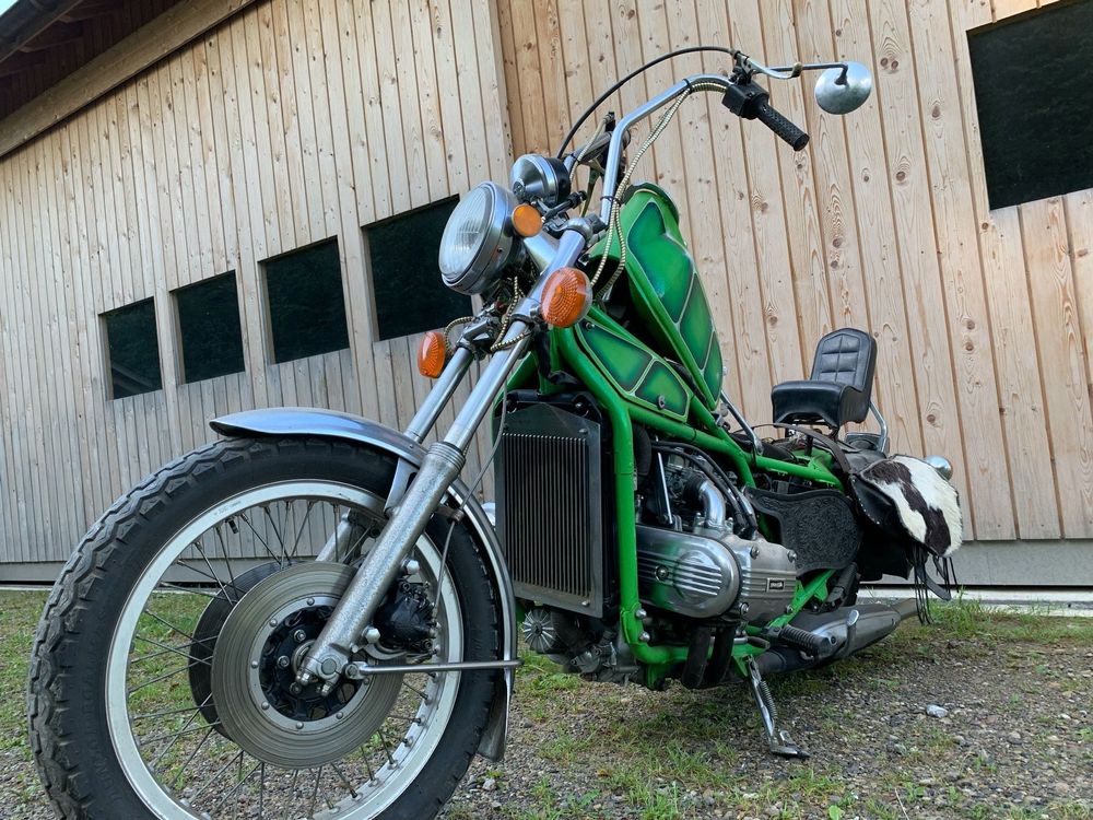 2 xHonda Goldwing GL1000 mit Spenderfahrzeug Vintage Chopper | Acheter ...