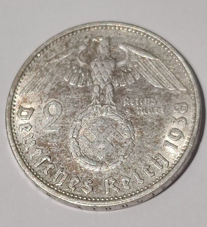 2 Deutsche Reichsmark 1938 Ab 1Fr. | Kaufen auf Ricardo