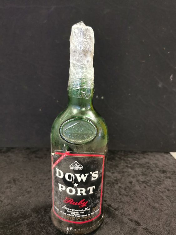 PORTO DOW'S PORT RUBY ANCIENNE BOUTEILLE ENTAMÉE | Kaufen auf Ricardo