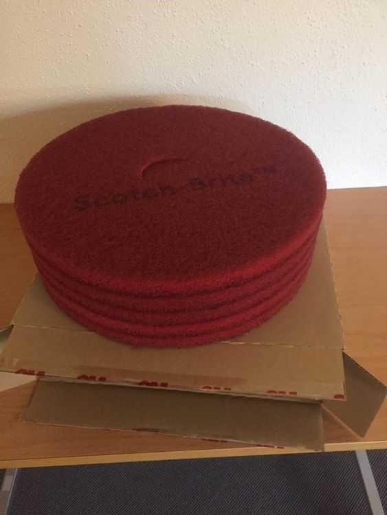 Polyesterpad rot Pad 43.2 cm 3M | Kaufen auf Ricardo