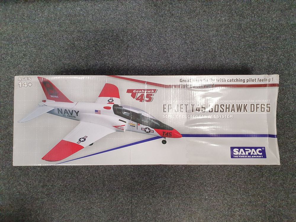 SAPAC EP JET T45 GOSHAWK DF 65 & LiPo-Akku und Fernsteuerung | Kaufen ...