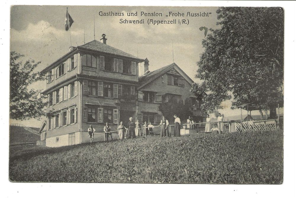 Schwende (AI) Gasthaus zur Frohen Aussicht - Appenzell 1923 | Acheter ...