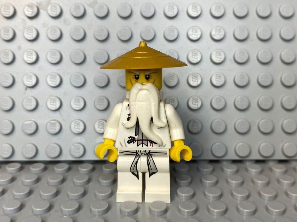 Lego Ninjago NJO064: Wu Sensei - Pearl Gold Hat | Kaufen auf Ricardo