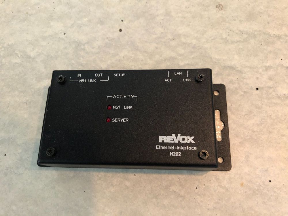 Revox M-Serie M202 Ethernet Interface | Kaufen auf Ricardo