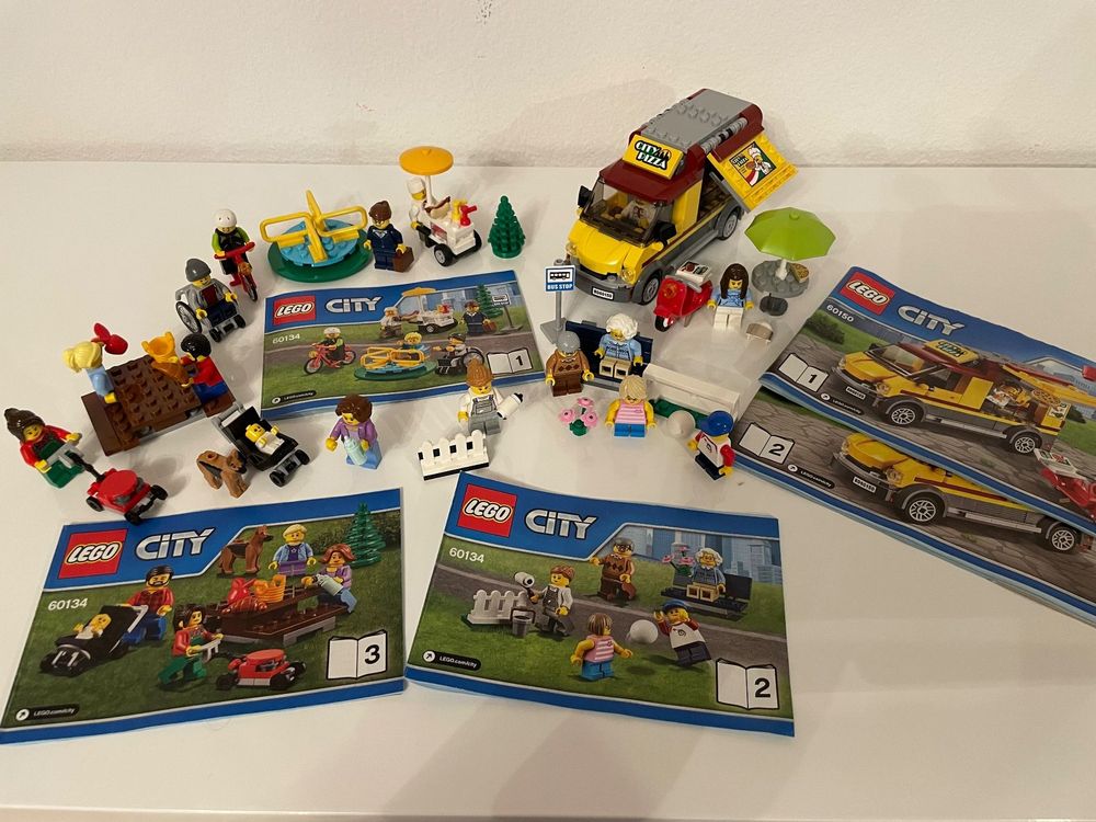 LEGO City Life & Pizza Delivery Set | Kaufen auf Ricardo