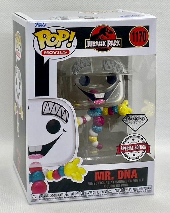 Funko Pop! Jurassic Park, Mr. DNA (Diamond Collection) | Acheter sur ...