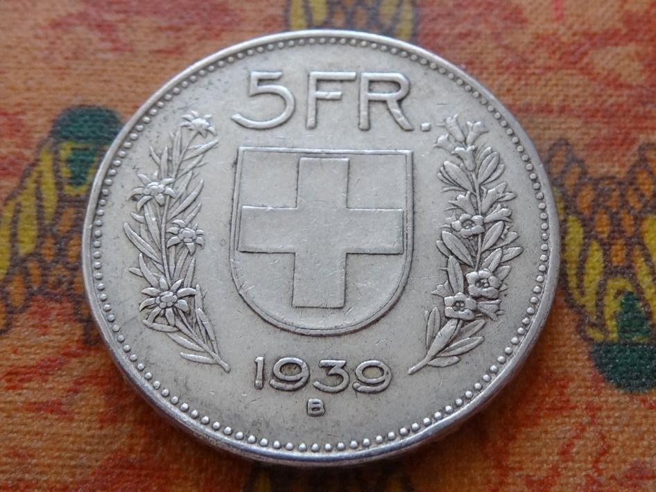 5 Fr. 1939 | Kaufen auf Ricardo