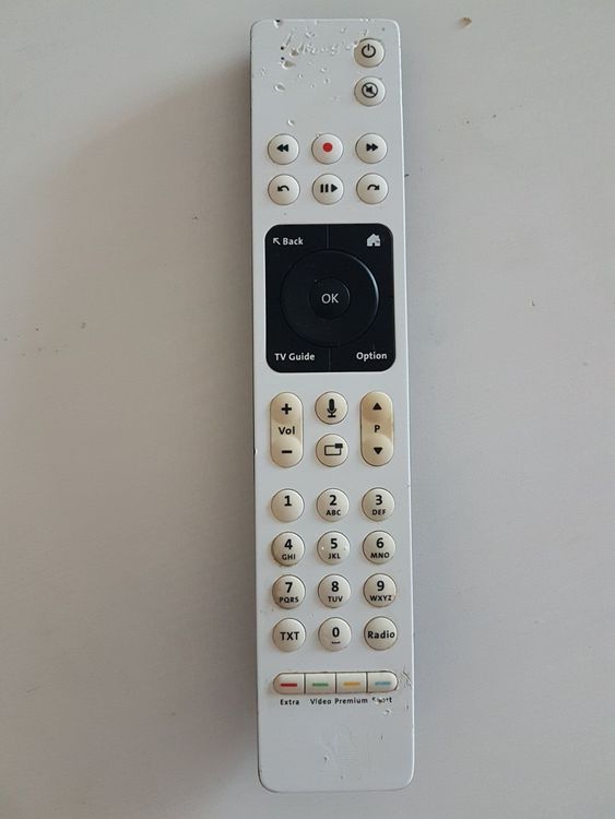 Fernbedienung für Swisscom TV-Box, Weiss / Remote Control | Kaufen auf ...