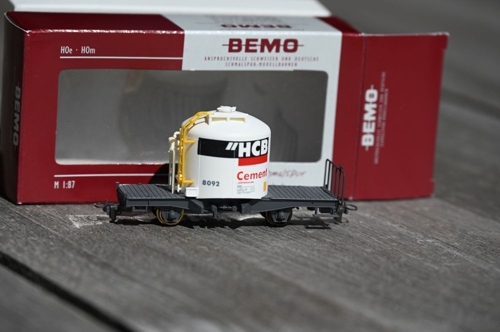 Bemo RhB H0m Uce Mohrenkopf 8092 HCB weiss | Kaufen auf Ricardo
