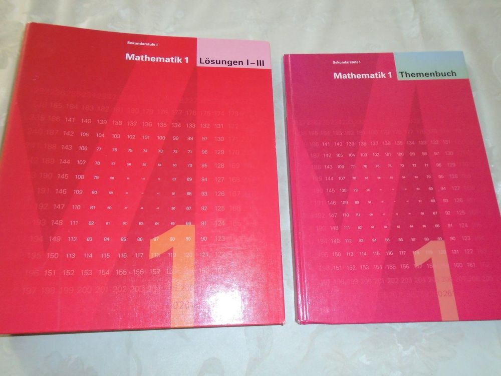 Mathematik 1 Sek 1 Lösungsordner | Kaufen auf Ricardo