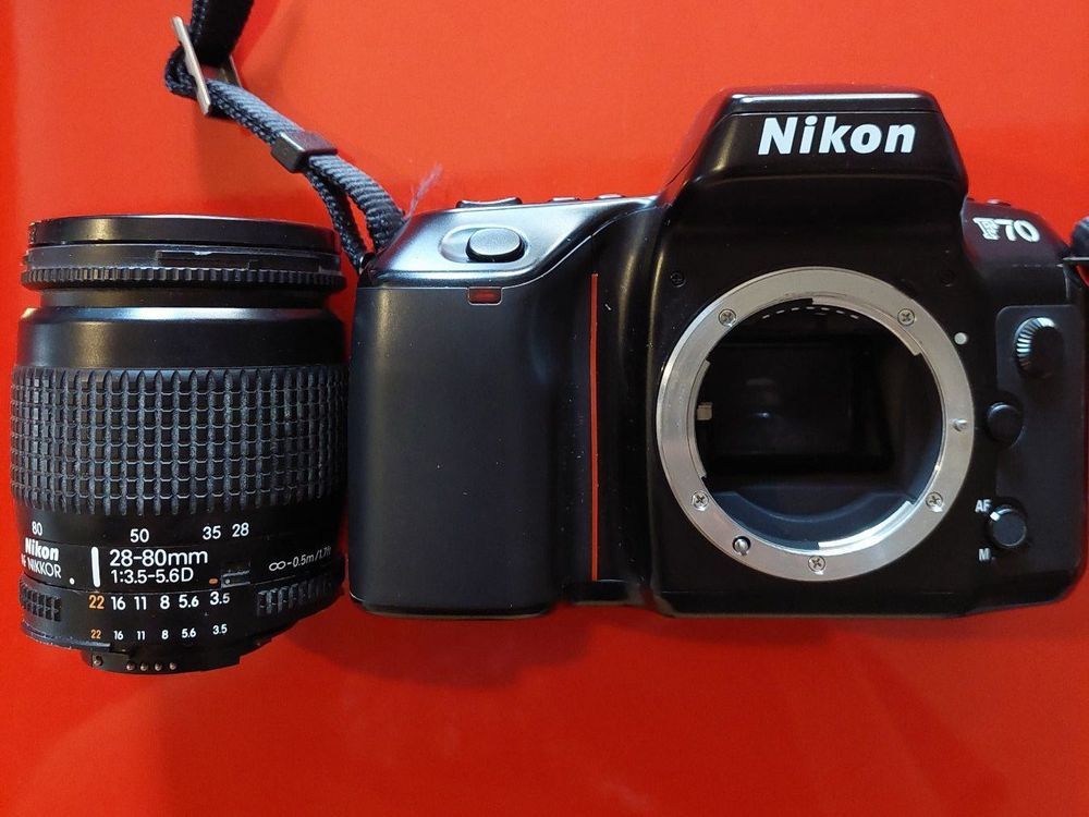 Nikon F70 mit Nikkor 28-80mm, analog 35mm Kamera | Kaufen auf Ricardo