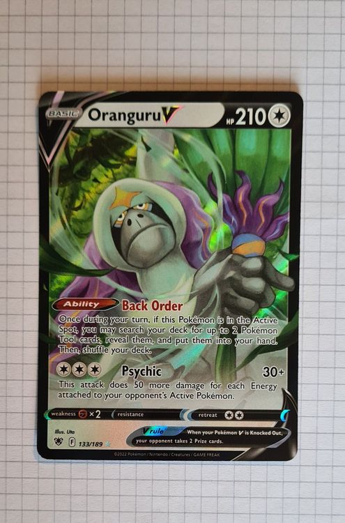Oranguru V Pokemonkarte | Kaufen auf Ricardo