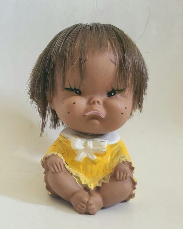 süsse alte Kwai Gummi Puppe mit "Lätsch" 9cm Gummi | Kaufen auf Ricardo