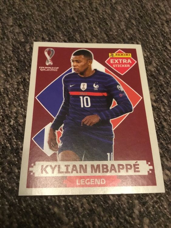 Panini Extra Sticker WM 2022 Kylian Mbapé | Kaufen auf Ricardo