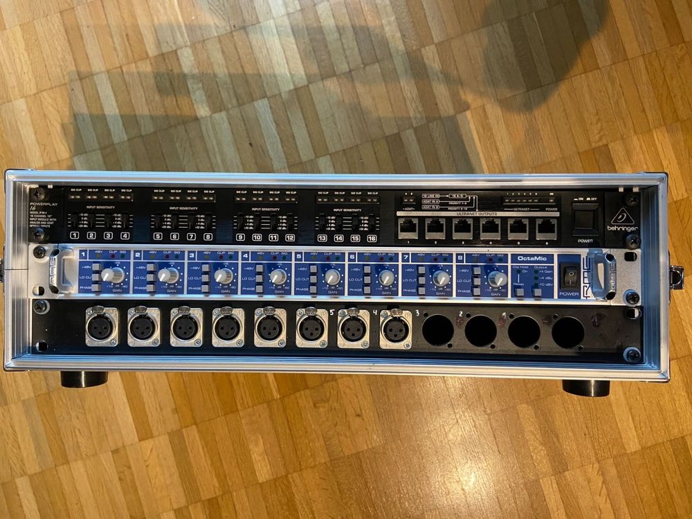 In-Ear Rack RME Octamic, Behringer P16-I & Patchbay getestet | Kaufen ...
