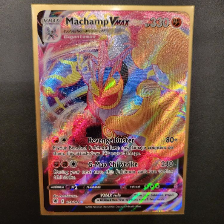 MACHAMP VMAX POKEMONKARTE | Kaufen auf Ricardo