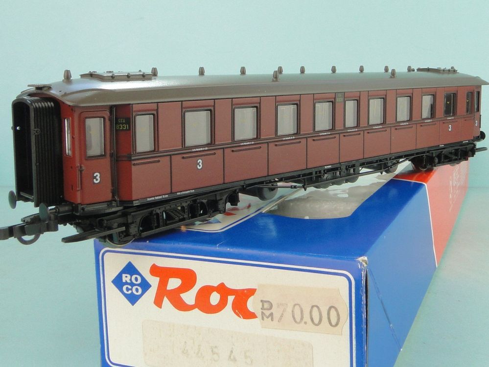 Roco 44545 Würtemberger Schnellzugwagen 3.Kl. | Kaufen auf Ricardo