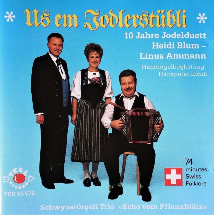 JODELDUETT HEIDI BLUM-LINUS AMMANN - us em Jodlerstübli, D5 | Kaufen ...