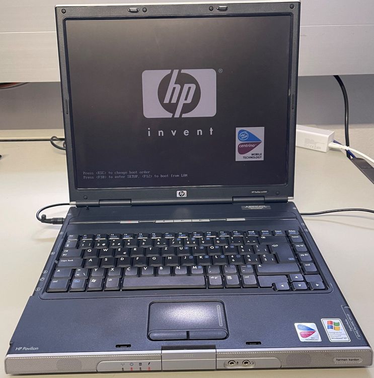 Vintage Laptop HP Pavilion ze2000 mit 2.5" IDE HDD 80GB | Kaufen auf ...