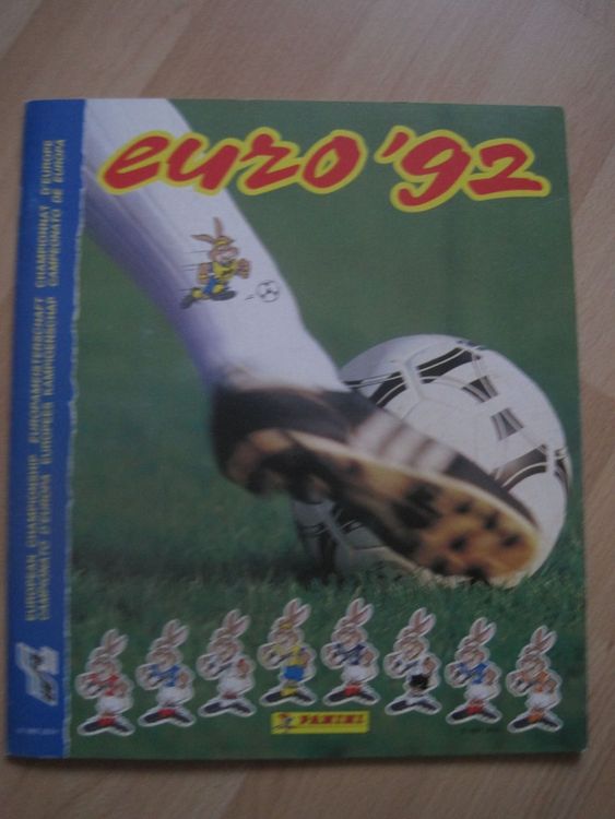 Panini Album EURO 92 komplett TOPP | Kaufen auf Ricardo