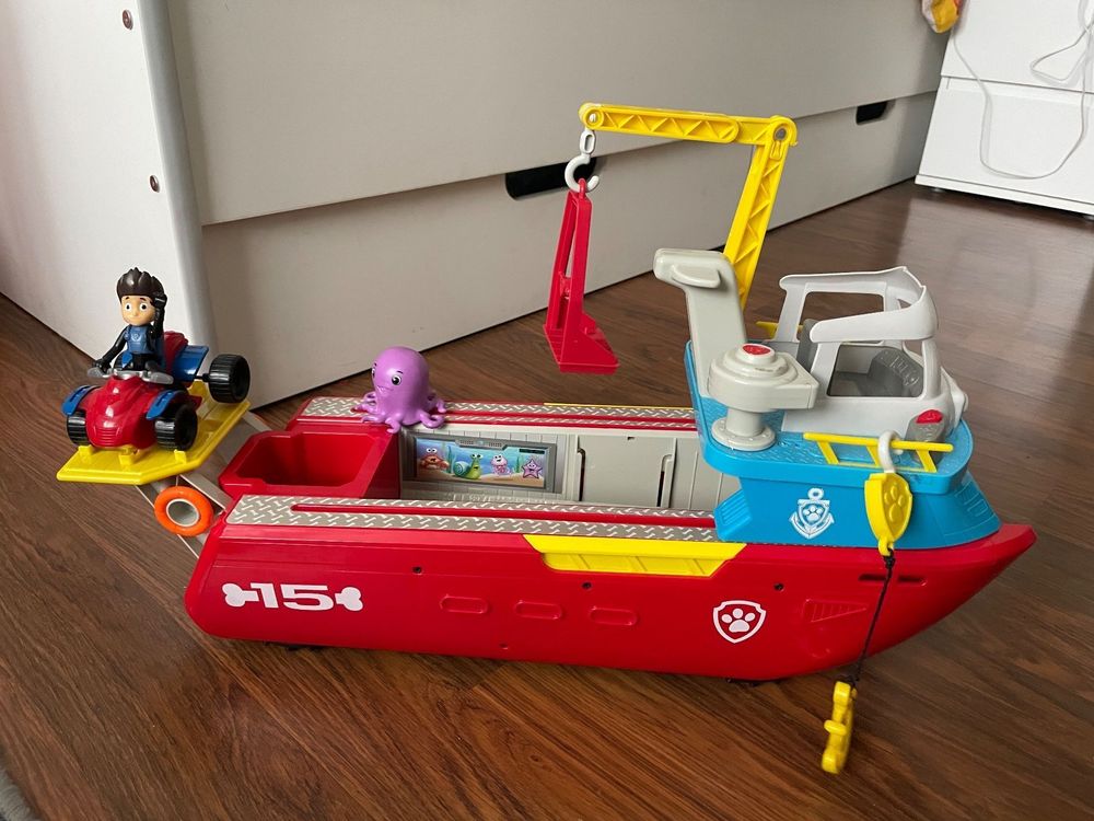 PAW Patrol Sea Patroller mit Ryder Figur | Kaufen auf Ricardo
