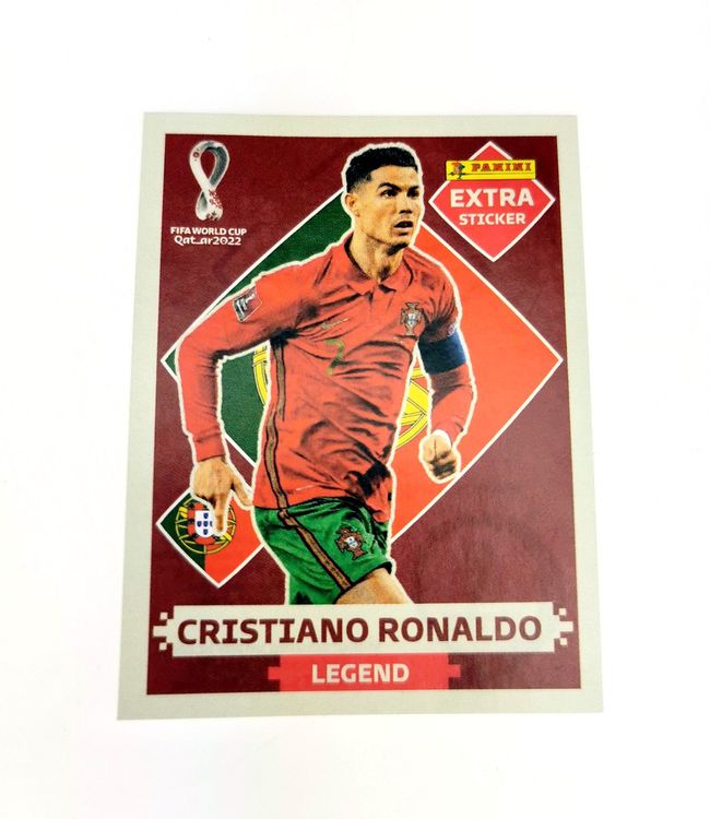 Panini Extra Sticker Cristiano Ronaldo WM Quatar 2022 | Comprare su Ricardo