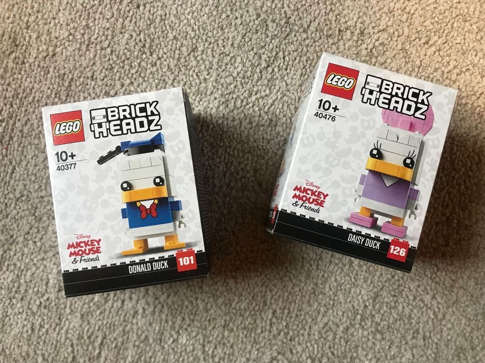 Lego Brick Headz Donald Duck&Daisy Duck NEU | Kaufen auf Ricardo
