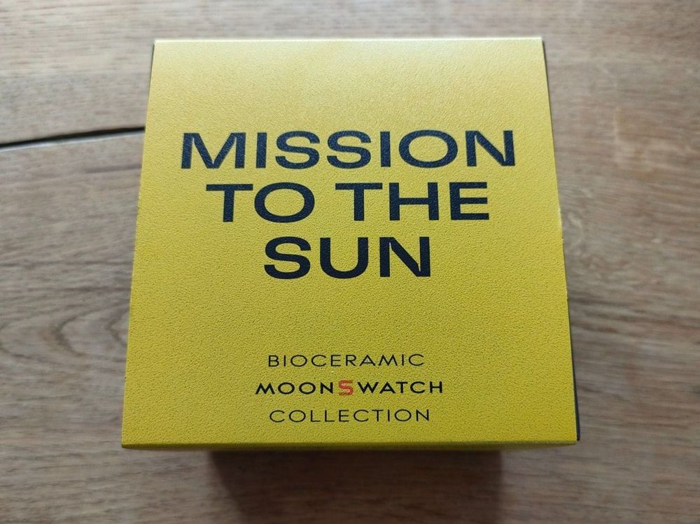 MoonSwatch Mission to the Sun / SWATCH OMEGA | Kaufen auf Ricardo