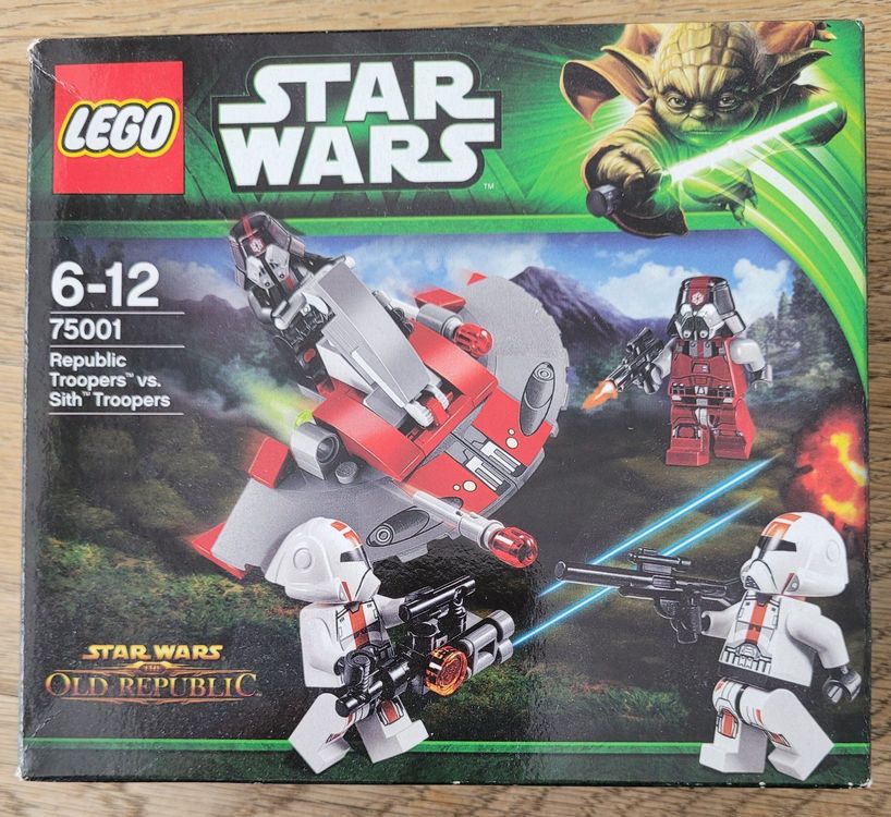 LEGO 75001 Star Wars Republic und Sith Troopers Figuren Set | Kaufen ...