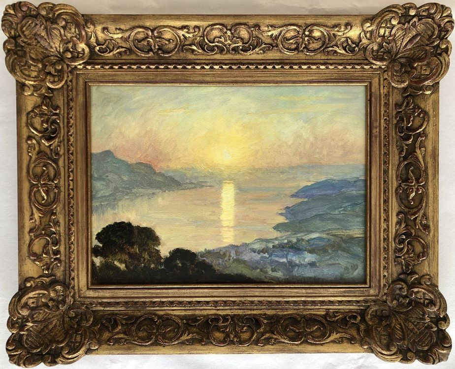 Genfersee/Lac Léman: Émile René MENARD (1862-1930), Gemälde! | Kaufen ...
