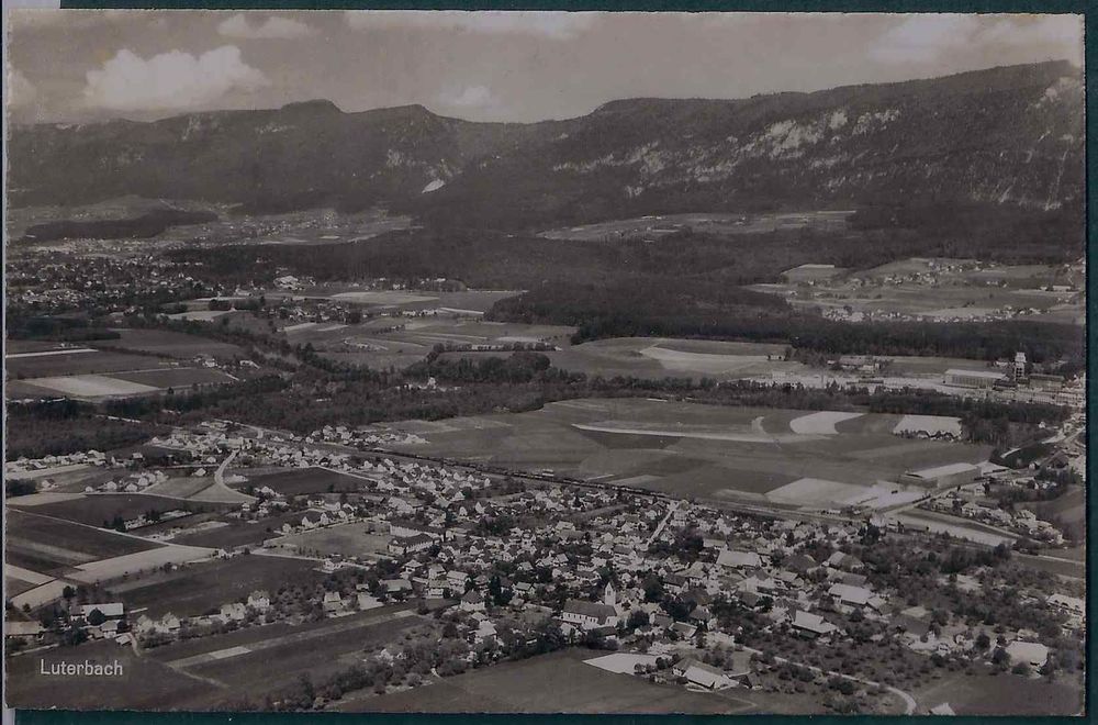 Luterbach Flugaufnahme Nr.545 , 1950 | Kaufen auf Ricardo