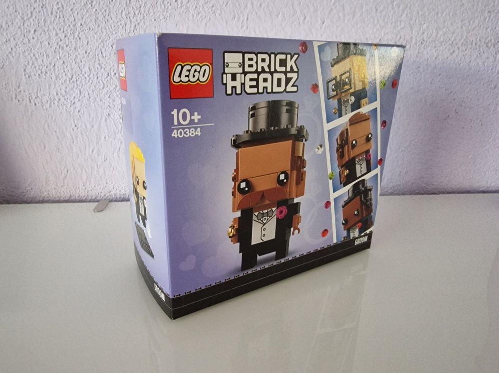 Cooles Hochzeitsgeschenk - Lego Brick Headz 40384 Bräutigam | Kaufen ...