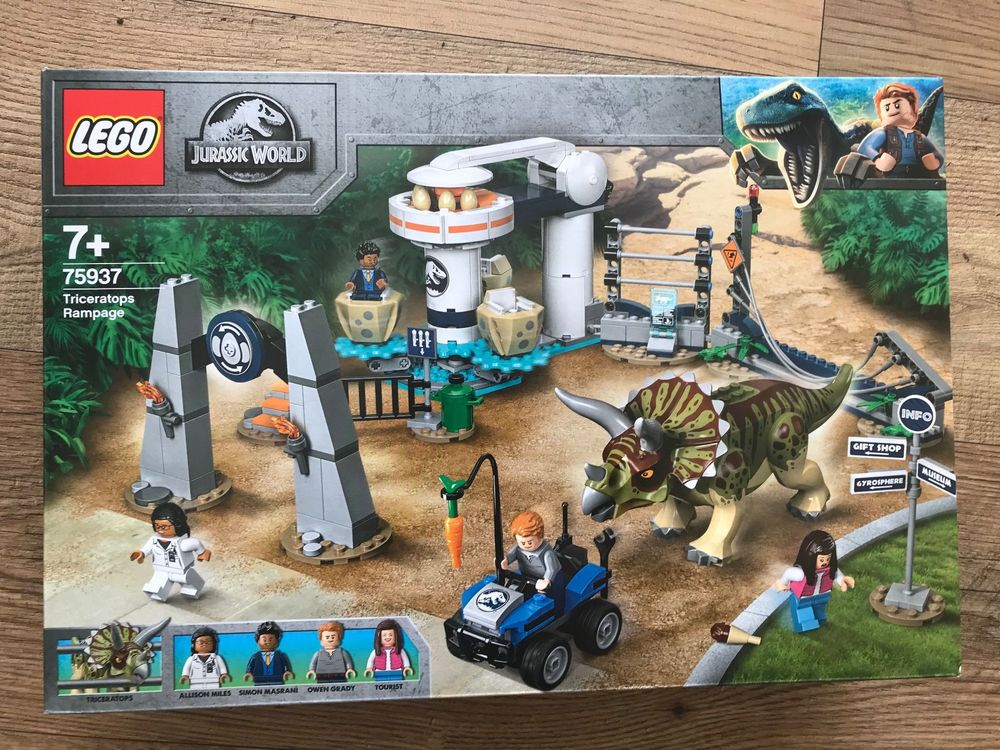Lego jurassic world 75937 triceratops rampage | Acheter sur Ricardo