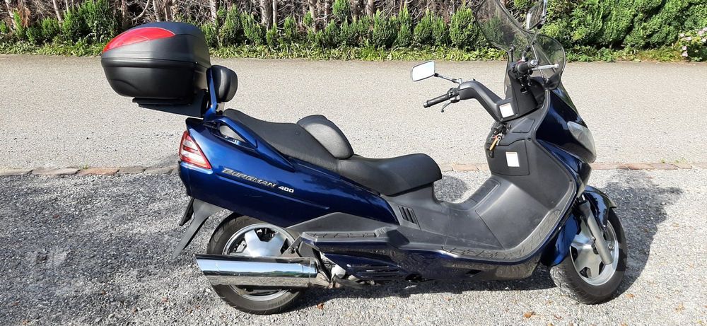 Suzuki AN400 Burgman mit GIVI Top Case | Kaufen auf Ricardo