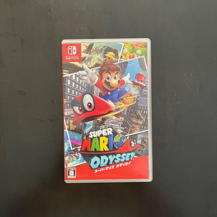 Super Mario Odyssey - Nintendo Switch (Japanese Box Rare) | Acheter sur ...